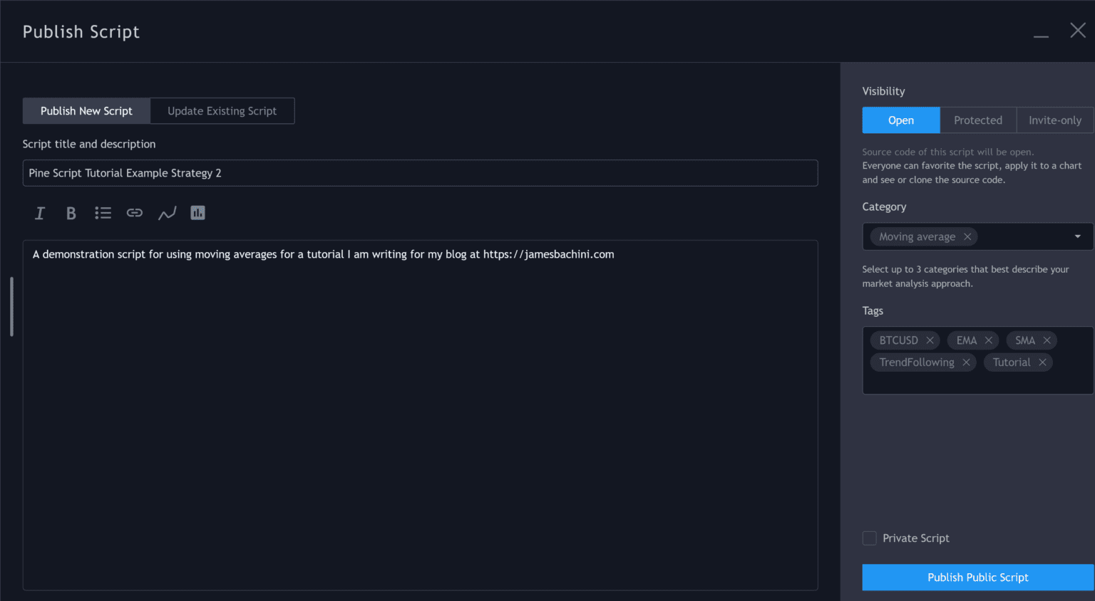 Pine Script Tutorial How To Develop Real Trading Strategies On Tradingview 