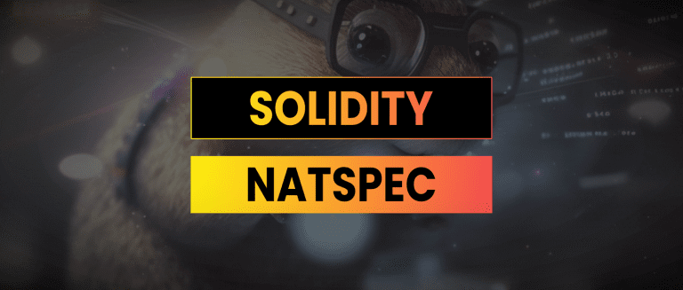 Natspec in Solidity | Solidity Tips & Examples – JamesBachini.com