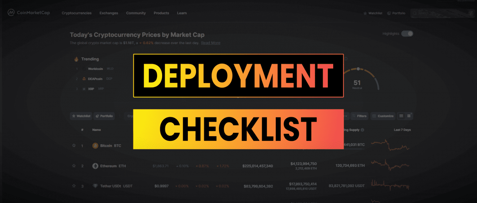 The Essential Checklist For Deploying A New Token – JamesBachini.com
