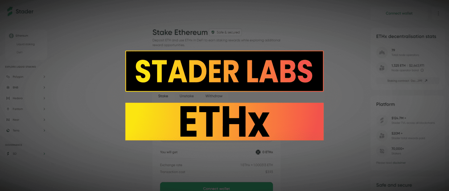 ETHx Stader Labs | DeFi Analysis Report – JamesBachini.com
