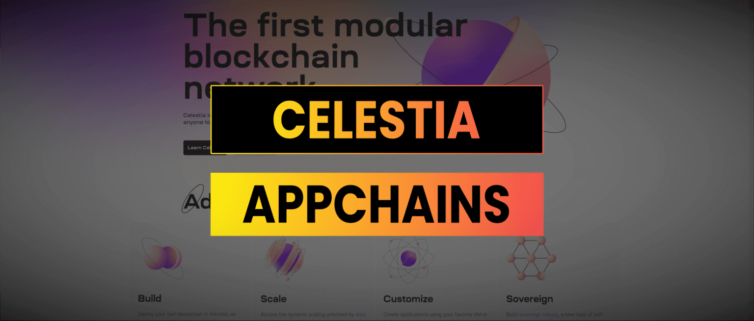 Celestia Modular Appchains