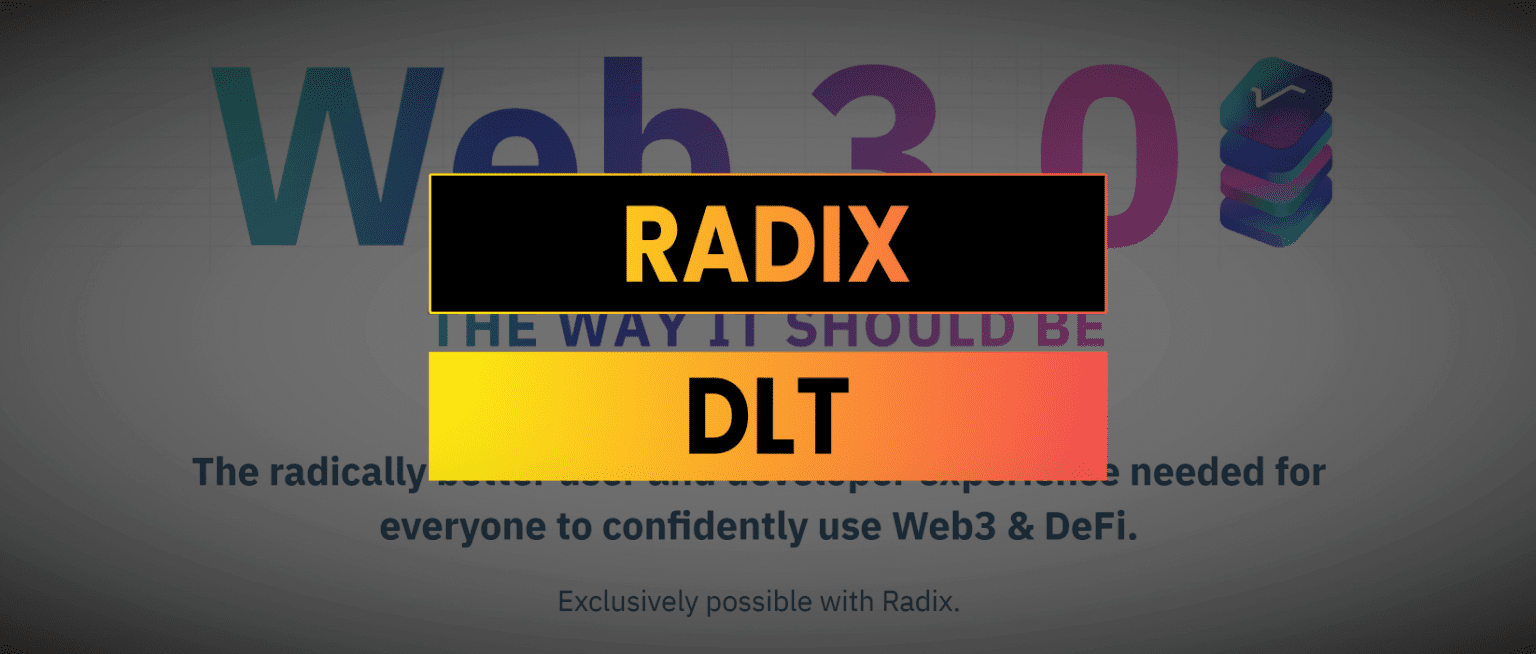 Radix DLT | DeFI Analysis Report – JamesBachini.com